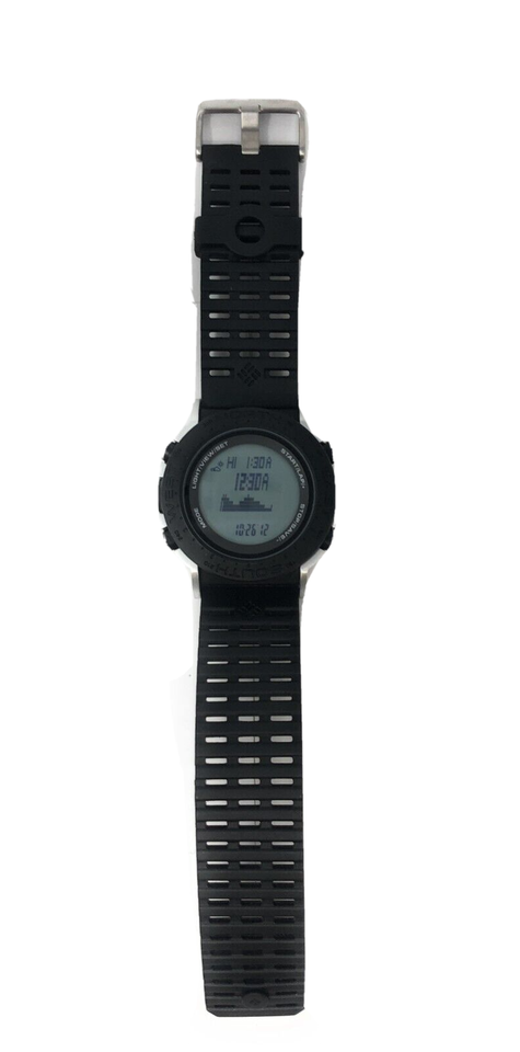 Columbia CT008 Men's Watch / Treeline Silver/ Digital /Running/ New Old ...