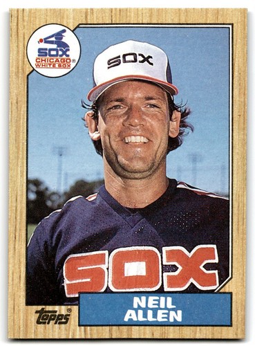 1987 Topps Baseball Card Neil Allen Chicago White Sox #113 | eBay