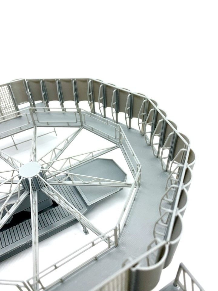 DAPR-1:50 Scale Model Kit-Motorised Fairground Spinball/Meteorite Cage ...