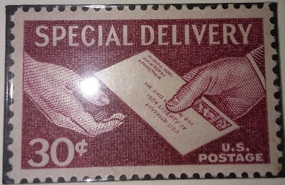 UNITED STATES POSTAGE STAMP Special Delivery 30 cents unused mint ...