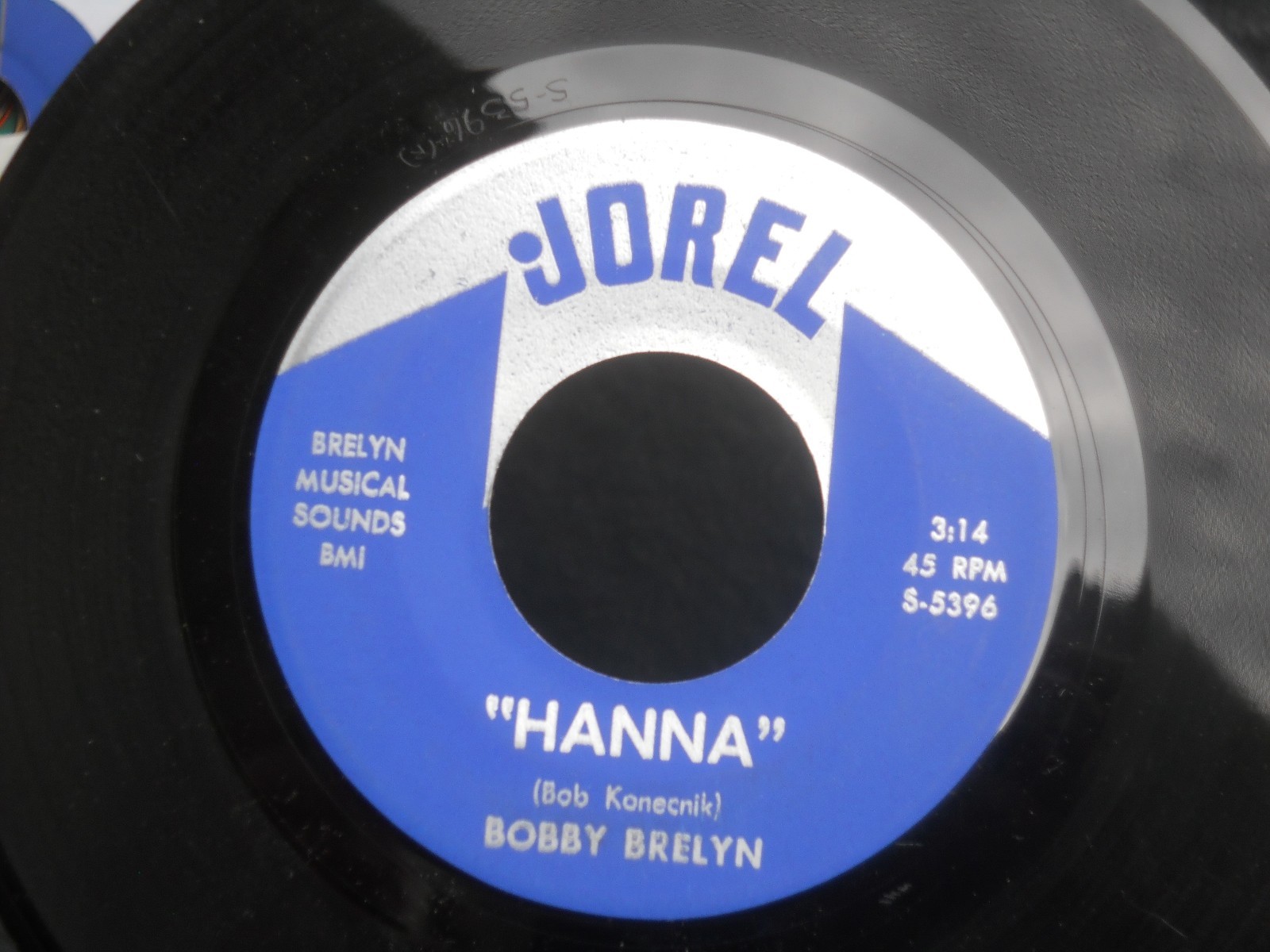 ZZ6 JOREL 5396 GARAGE ROCK BOBBY BRELYN HANNA I KNOW I'LL CRY | eBay