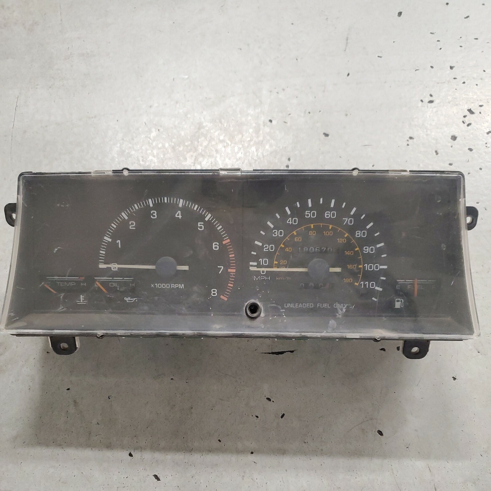 OEM Toyota Corolla AE86 SR5 Instrument cluster Gauges Analogue manual ...