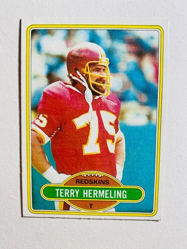1980 TOPPS #166 TERRY HERMELING EX-MT NFL FOOTBALL CARD | eBay