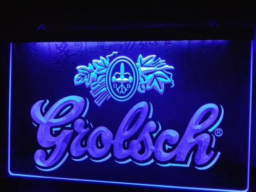 Grolsch Beer LED Neon Light Sign Bar Club Pub Advertise Home Decore ...