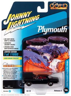 JOHNNY LIGHT 1:64 DIE CAST ASST 1962 Plymouth Savoy Max Wedge ...