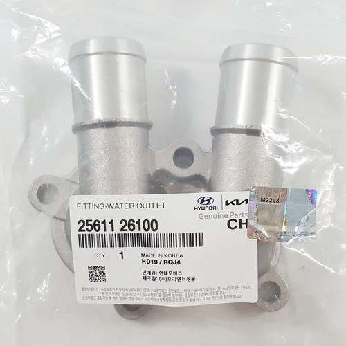 Genuine 2561126100 Thermostat Housing Coolant For HYUNDAI ACCENT 2001 ...