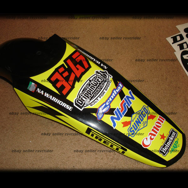 rear fender decal for suzuki drz 400 drz400sm | eBay