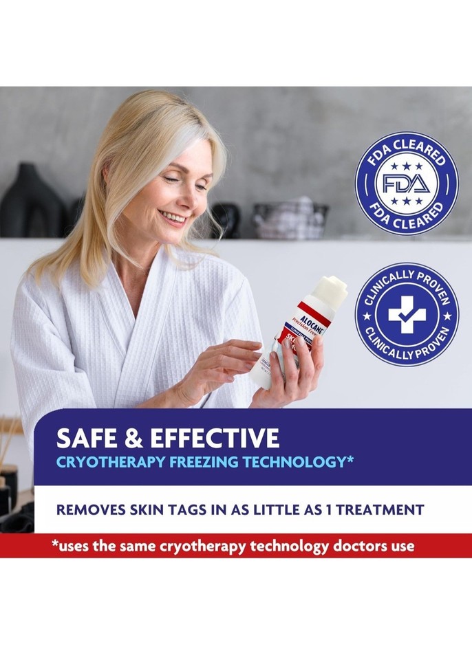 Precision Freeze, Skin Tag Remover, FDA-Cleared at-Home Cryotherapy ...
