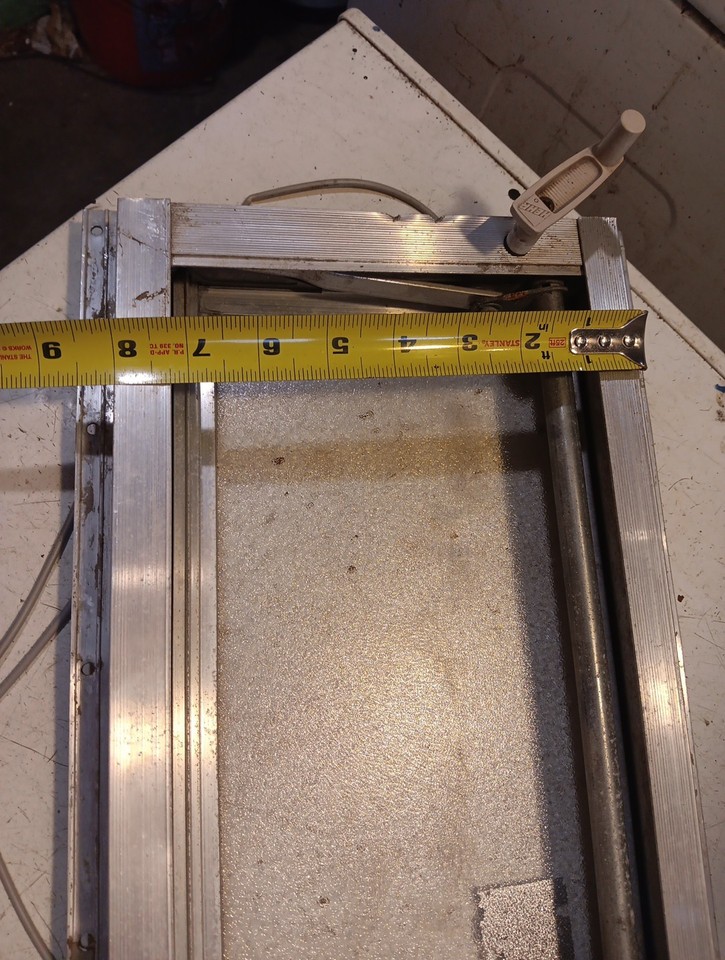 Vtg Motorhome Camper Trailer RV Hehr Small Vent Crank Out Window W ...