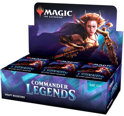 Magic the Gathering MtG Commander Legends DRAFT Booster Box [24 Packs ...