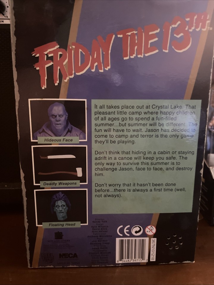 NECA Jason Voorhees Friday the 13th NES Power Play Figure GameStop ...