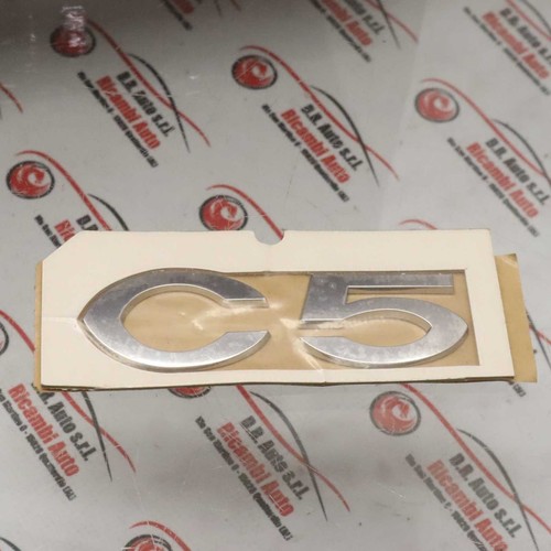 Emblème Sigle Modèle Pour Citroën C5 Cod. EMB-C5 Neuf | eBay