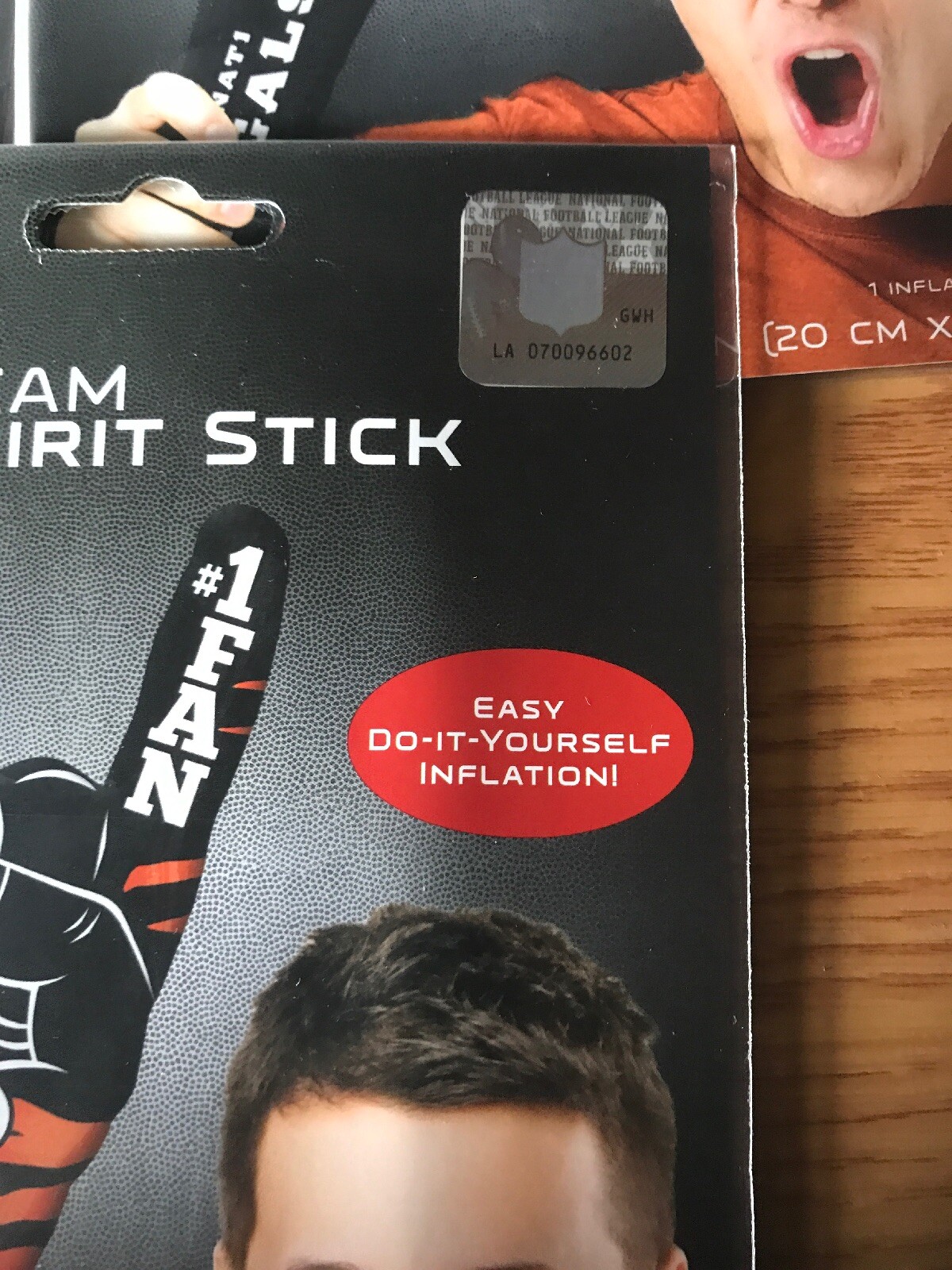 Lot Of 5 Cincinnati Bengals NFL Spirit Stick 8”x30” Inflatable Balloons ...