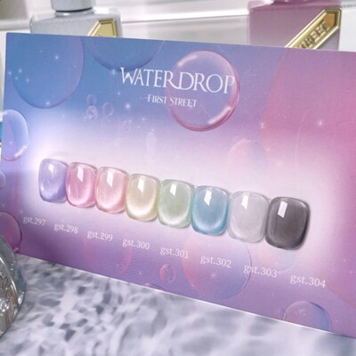 FIRST STREET Water Drop 8 Color Set Gel Nail Polish Syrup Gel Nail K ...