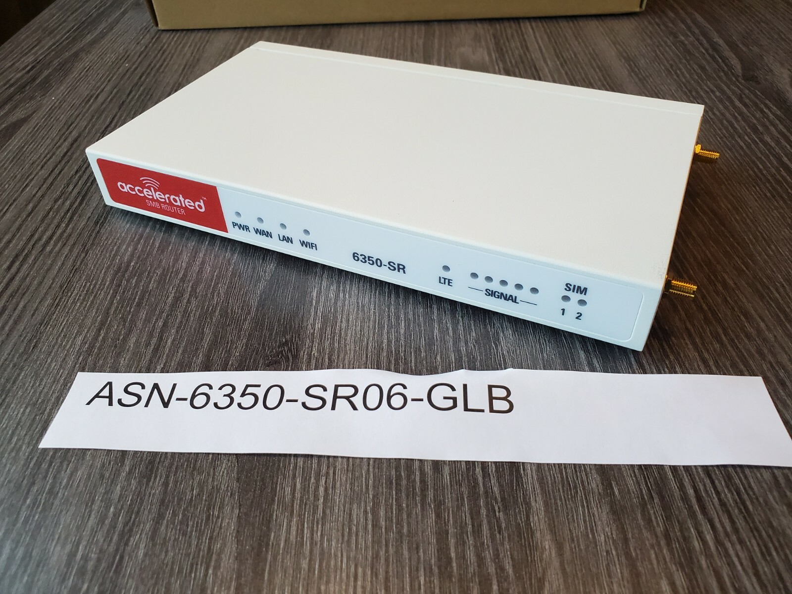 NEW Accelerated 6350-SR06 LTE Cellular Router ASN-6350-SR06-GLB | eBay