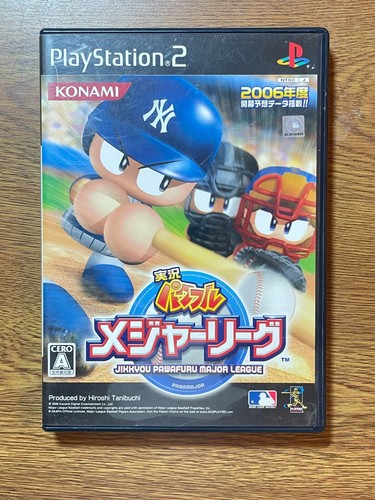 POWER pro BASEBALL MAJOR LEAGUE Sony PlayStation PS2 NTSC-J JAPAN 2006 | eBay