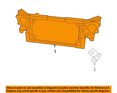 Jeep CHRYSLER OEM 07-17 Wrangler-Radiator Support 55077976AF | eBay