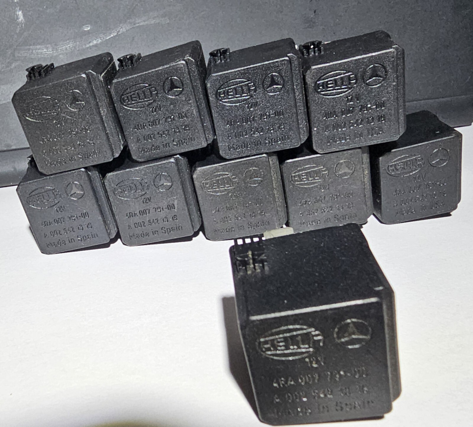 Mercedes- Benz Control unit Relay HELLA 4RA007791-00 A0025421319 12V | eBay