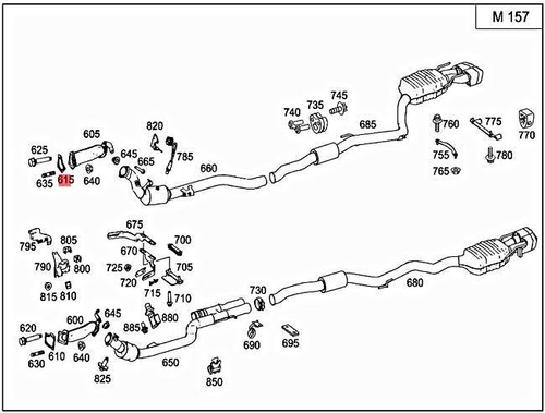 Genuine MERCEDES Gl Gle Gls Sl A207 A217 C207 C216 Multi-hole seal ...