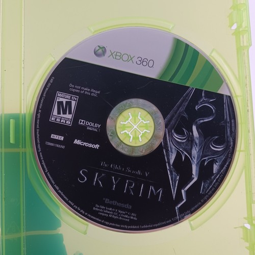 The Elder Scrolls V: Skyrim (Microsoft Xbox 360) Disc Only | eBay