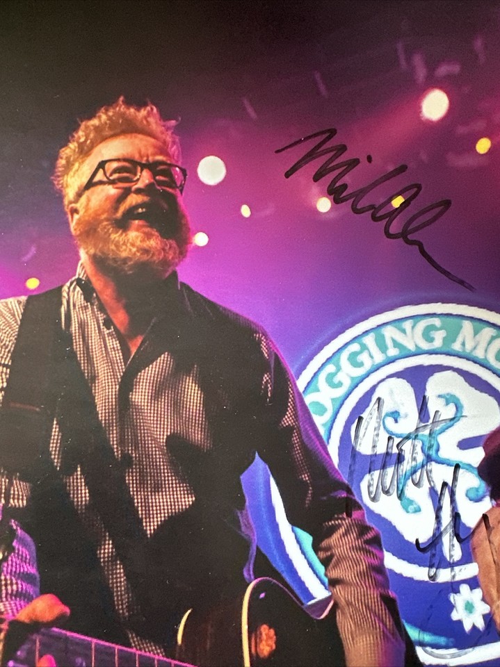 Flogging Molly autographed concert POSTER Dennis Casey, Dave King ...