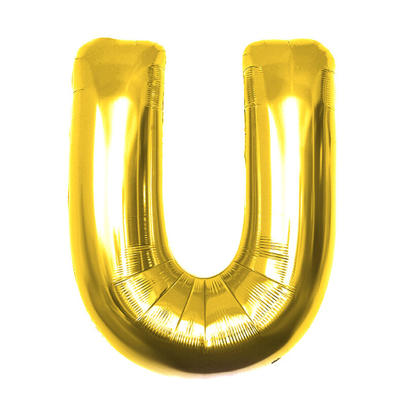 16" 40" Inch Gold Number Alphabet A-Z Letters Balloons Birthday Baby ...