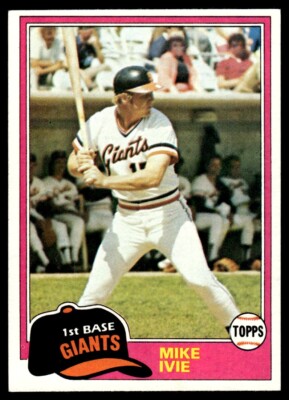 1981 Topps Mike Ivie San Francisco Giants #236 | eBay