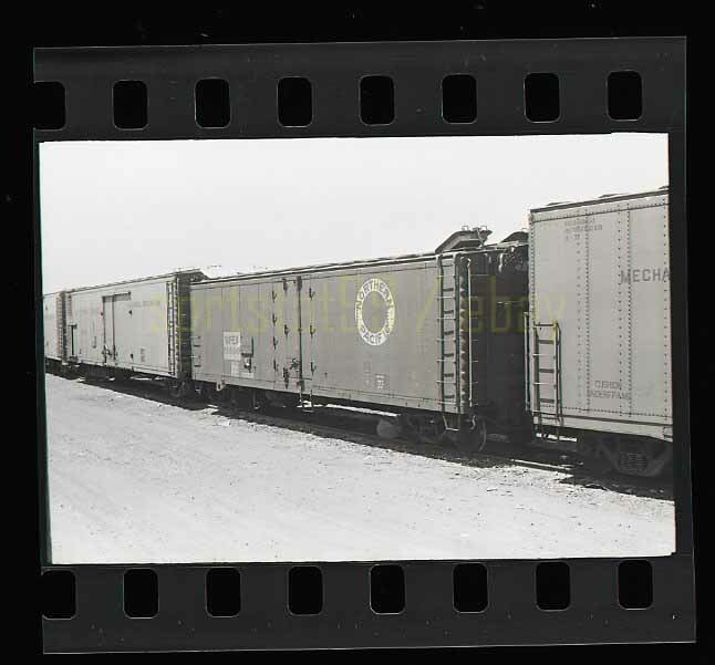NP Northern Pacific WFEX Reefer #705043 - Vintage Railroad Negative | eBay