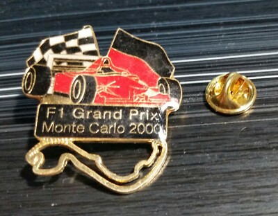 Formula 1 Pin F1 Grand Prix 2000 Monte Carlo with Track - Dimensions ...
