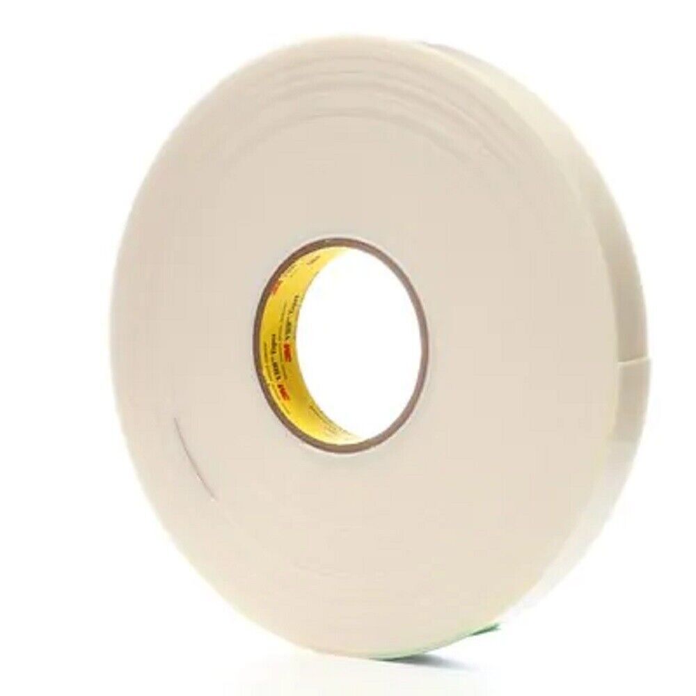 3M 4951 1 in Width x 36 yd VHB Tape - White (7000048507) for sale ...