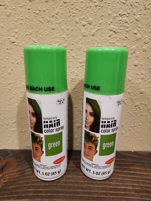 2 Cans - GOODMARK Temporary Hair Color Spray -Green | eBay
