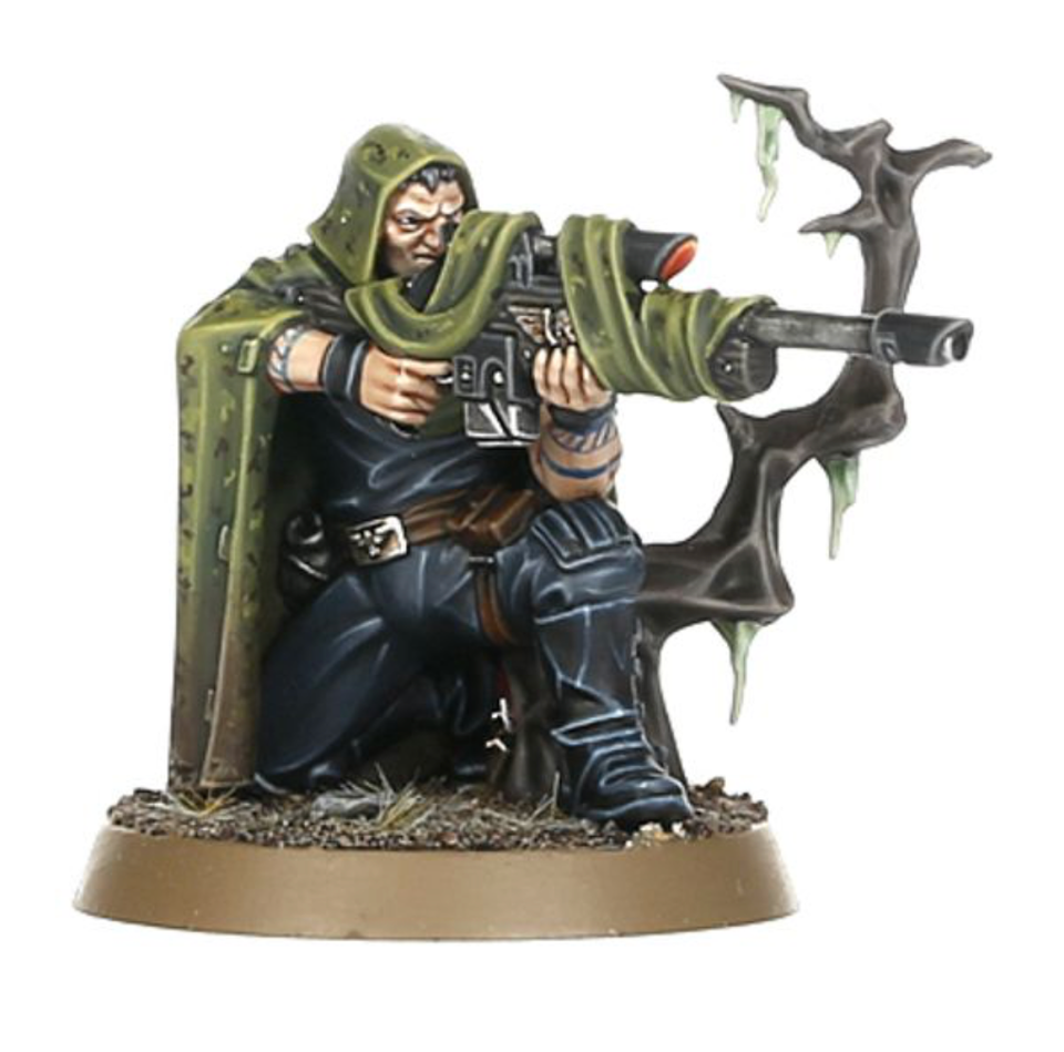 MASTER SNIPER HLAINE LARKIN TANITH GAUNT'S GHOSTS ASTRA MILITARUM 40K ...