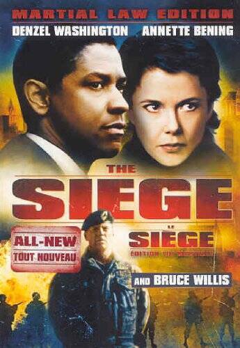 Siege, The - DVD By Denzel Washington,Annette Bening - VERY GOOD ...