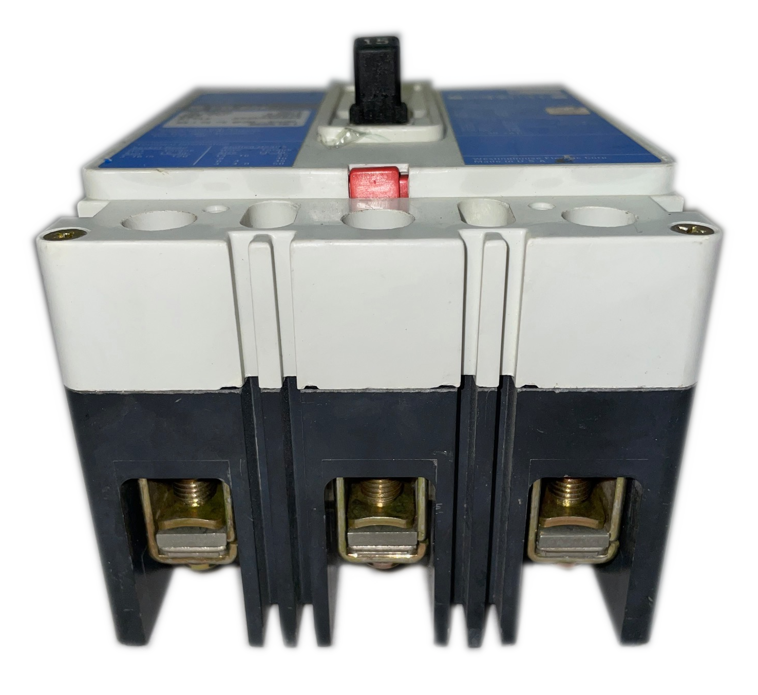 Eaton FD3015 Molded Case Circuit Breaker, 3-Pole, 15 Amp, 600 Vac, Load ...
