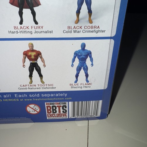 Fresh Monkey Amazing Heroes- The Black Fury Action Figure Series 6 ...