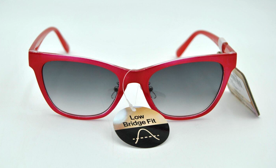 Foster Grant Styles For You 58922MCB600 Low Bridge Fit Red Sunglasses ...