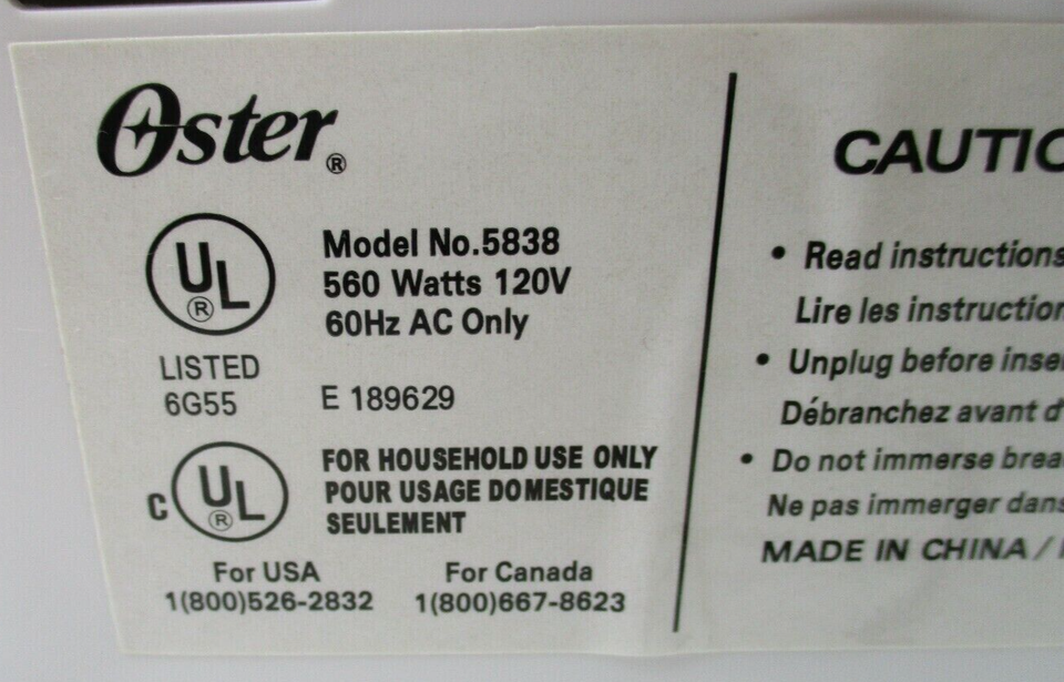 Oster Bread Maker Machine Feet for Models 5820 5821 5836 5837 5838 | eBay