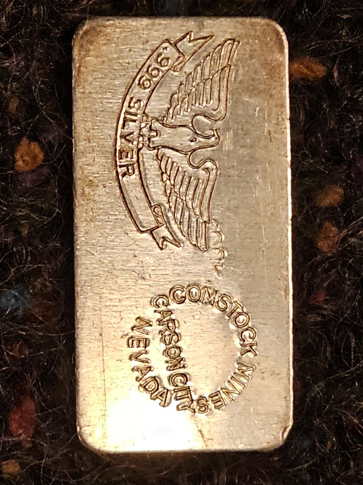 Extremely Rare 1oz Silver Foster Bar Comstock Mines Carson City Nevada ...