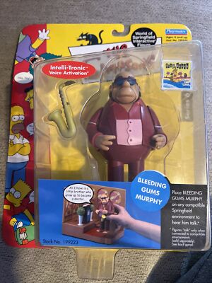 NIB The Simpsons Bleeding Gums Murphy series 6 World of Springfield ...