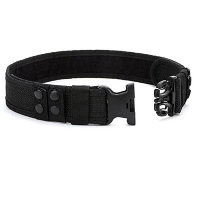 NEW Black Tactical EMT Security Police SWAT Duty Utility Belt | eBay
