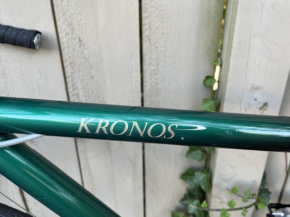 Giant Kronos Road Bike Green Small Aluminum Frame Shimano RSX Group set ...