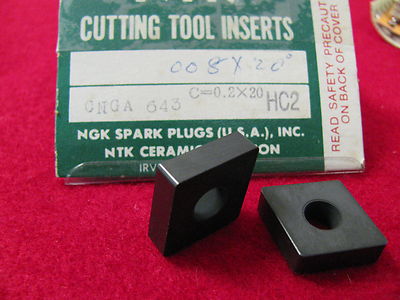 5 EA. NTK CERAMIC INSERTS CNGA 643 HC2 | eBay