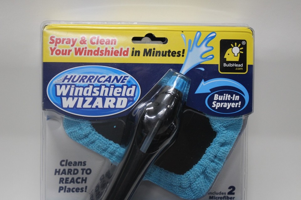 Hurricane Windshield Wizard Car Window Cleaner Kit With Built In ...