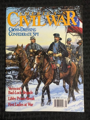 1994 Jan AMERICA'S CIVIL WAR Magazine FN 6.0 Cross-Dressing Confederate ...