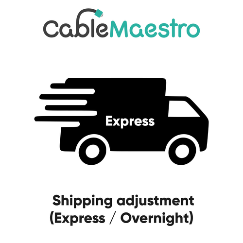 CableMaestro Shipping adjustment (Express / Overnight) DHL FEDEX UPS ...