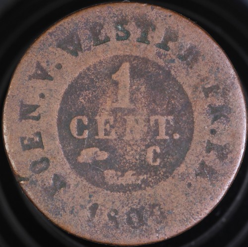1809 German States Westphalia Copper 1 Centime Coin | eBay