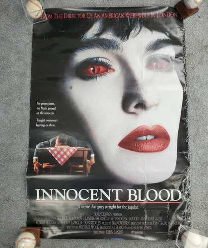 Innocent Blood folded Movie poster 1992 Warner Bros 27x40" | eBay