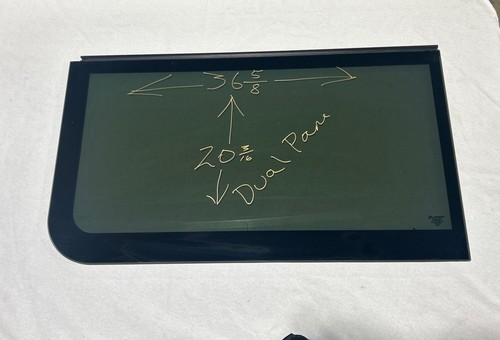 Frameless RV Window Dual Pane 36 5/8” X 20 3/16” | eBay