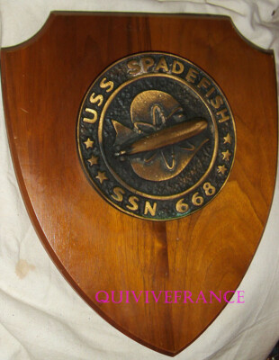 TB627 - Nastro Da Bocca Sottomarino Uss Spadefish - Ssn 668 | eBay