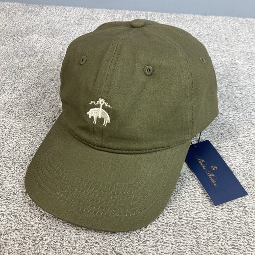 Brooks Brothers 1818 Logo Hat Crest Green Baseball Cap Adjustable HMW ...